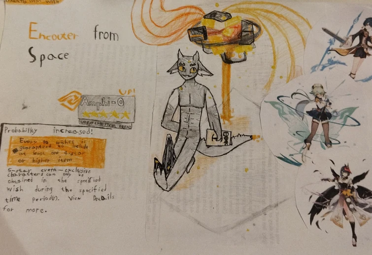 Fanmade Genshin Impact character - Amphi-O | Fandom