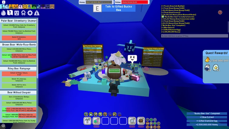 100th Bucko Bee quest done! | Fandom