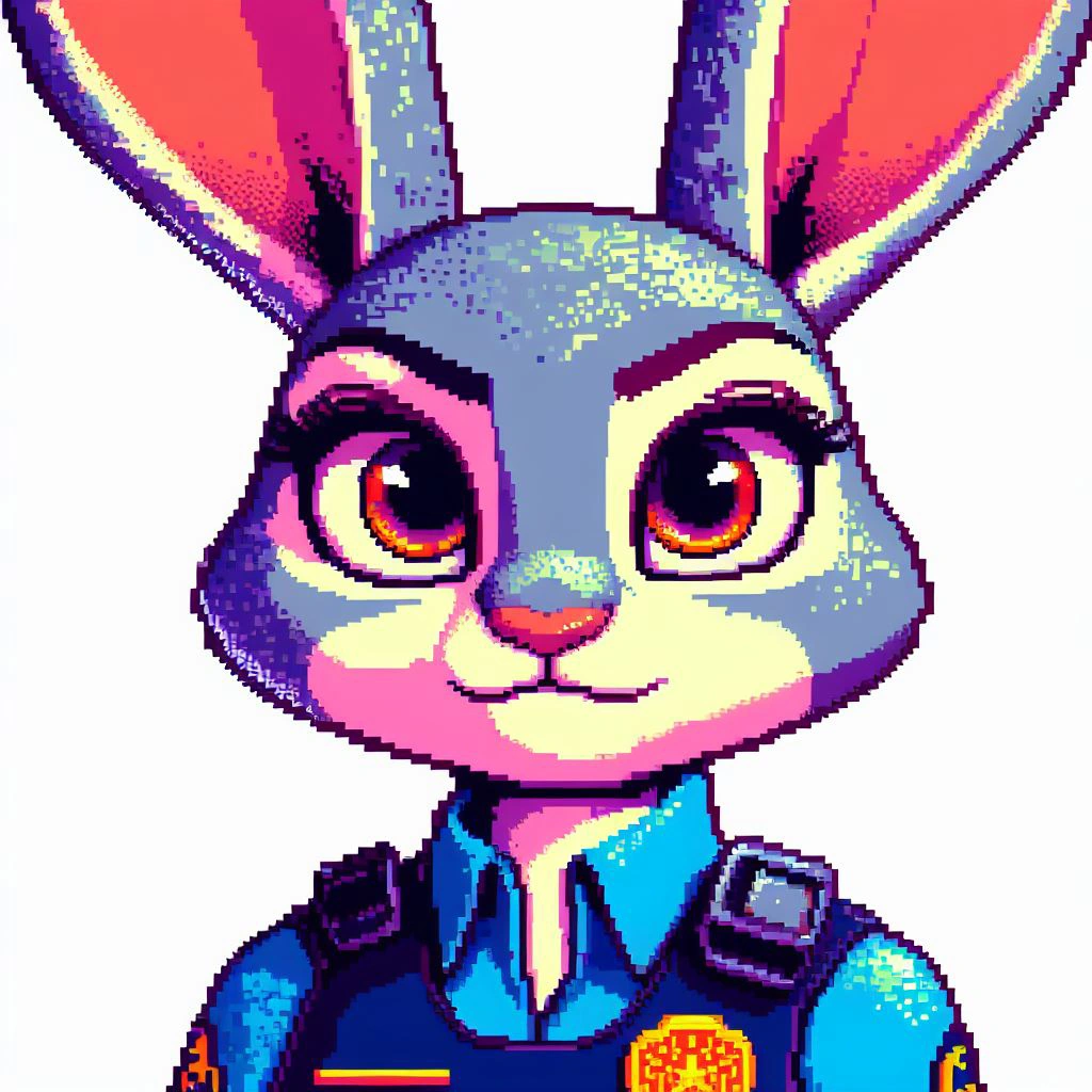 Judy hopps pixel | Fandom