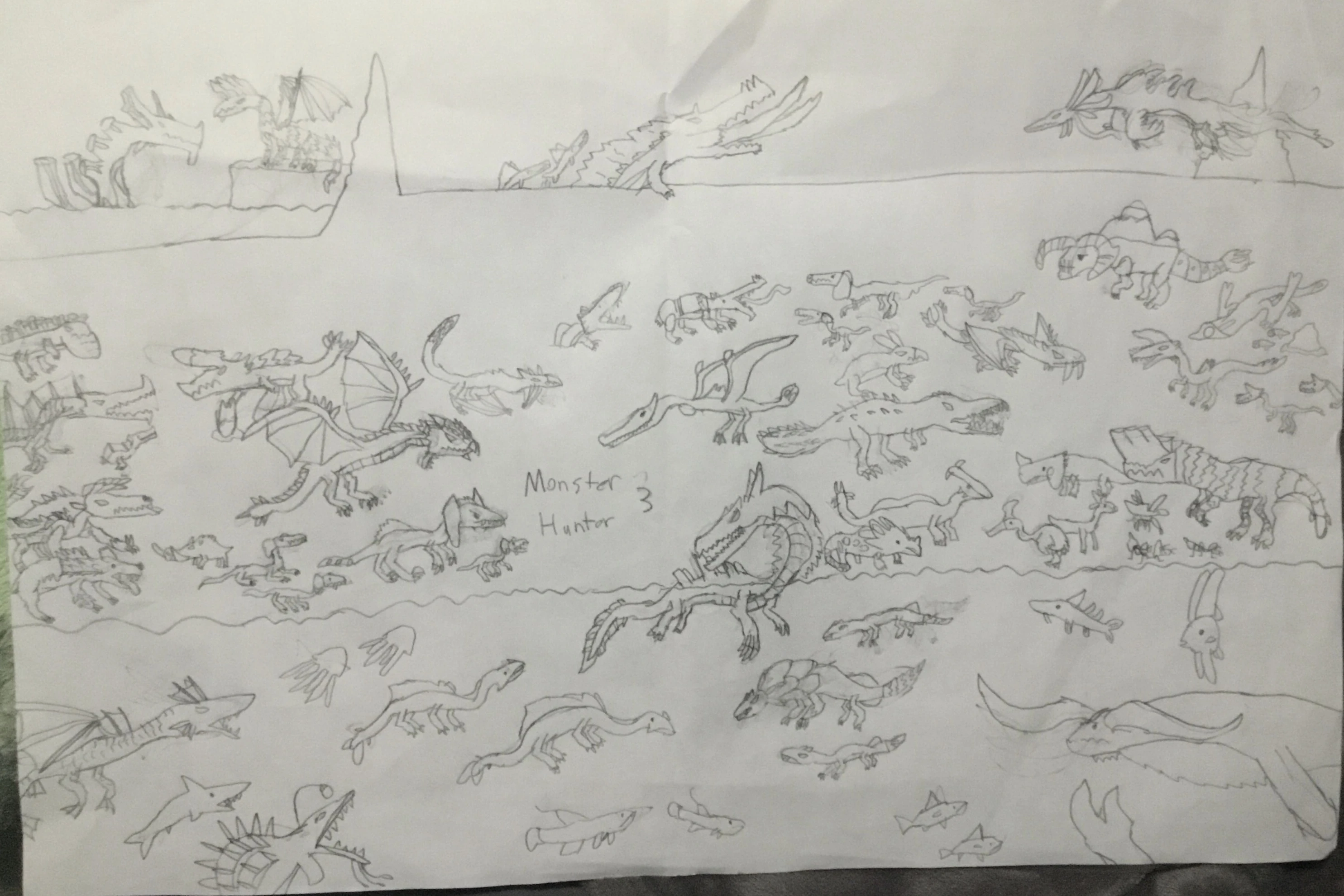 Monster Hunter 3 drawing I made | Fandom