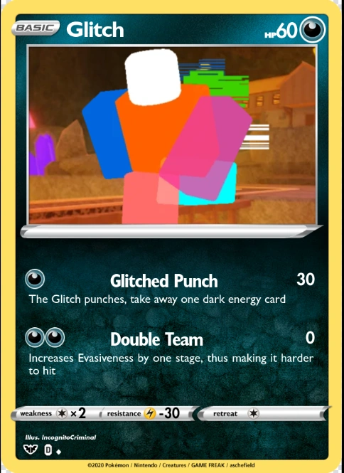 Glitch Pokemon card | Fandom