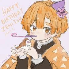 Happy birthday to Zenitsu :D 💛 | Fandom