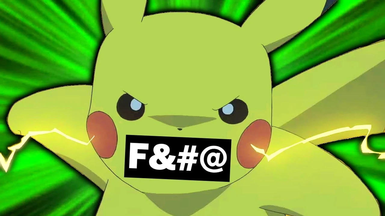 pikachu canonically said the f word | Fandom