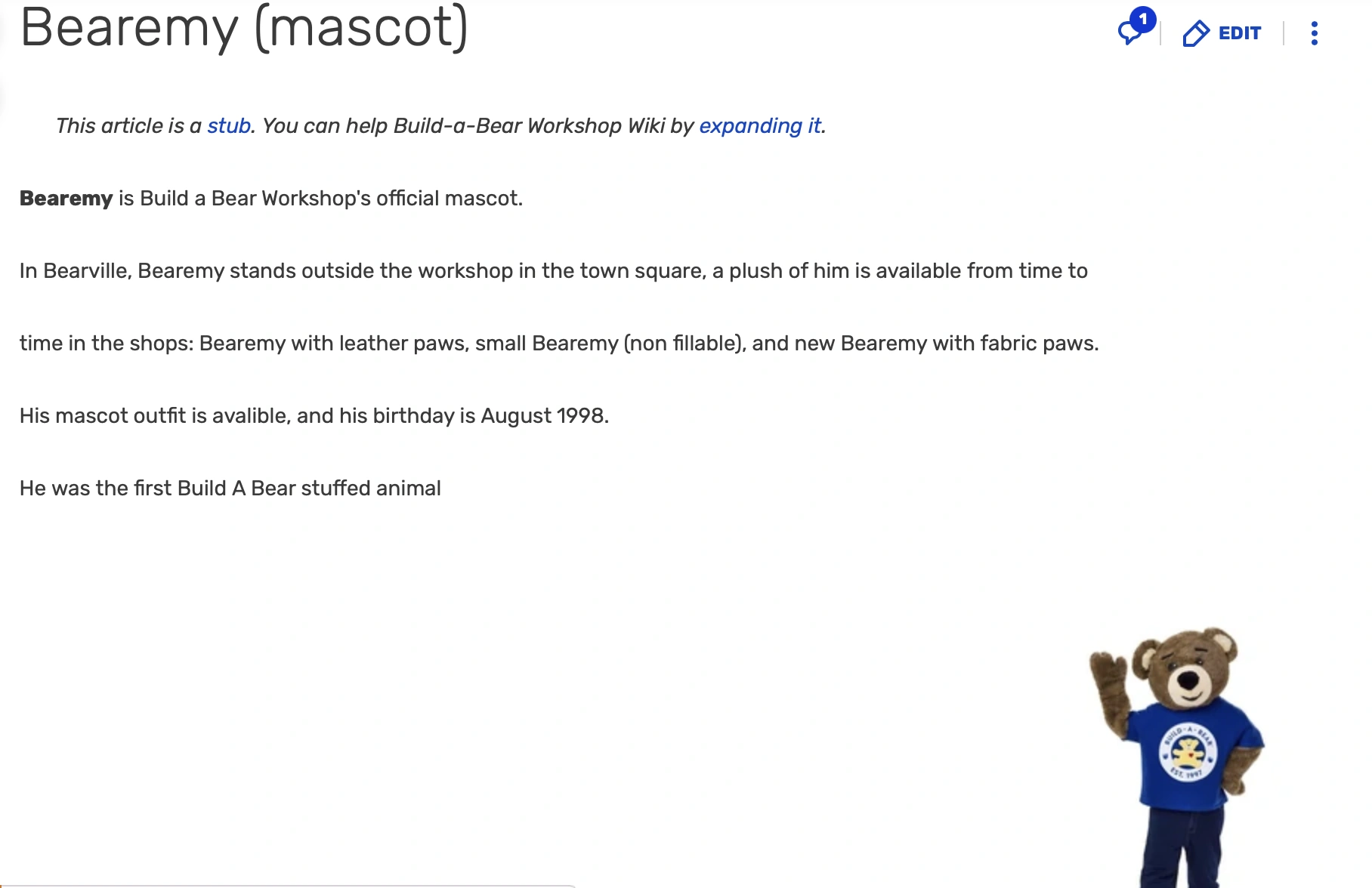 Stay clear of stubs! | Fandom