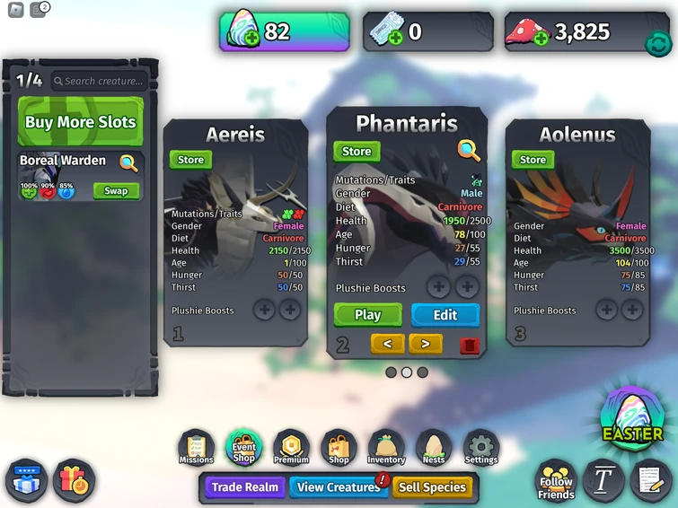 Trading a male Glowtail Mutation Phantaris! | Fandom