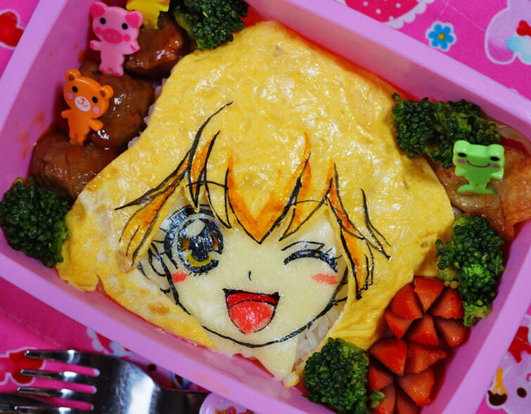 The Real Precure Character Food Arts ("Chara-Ben", Character-Bento) in ...