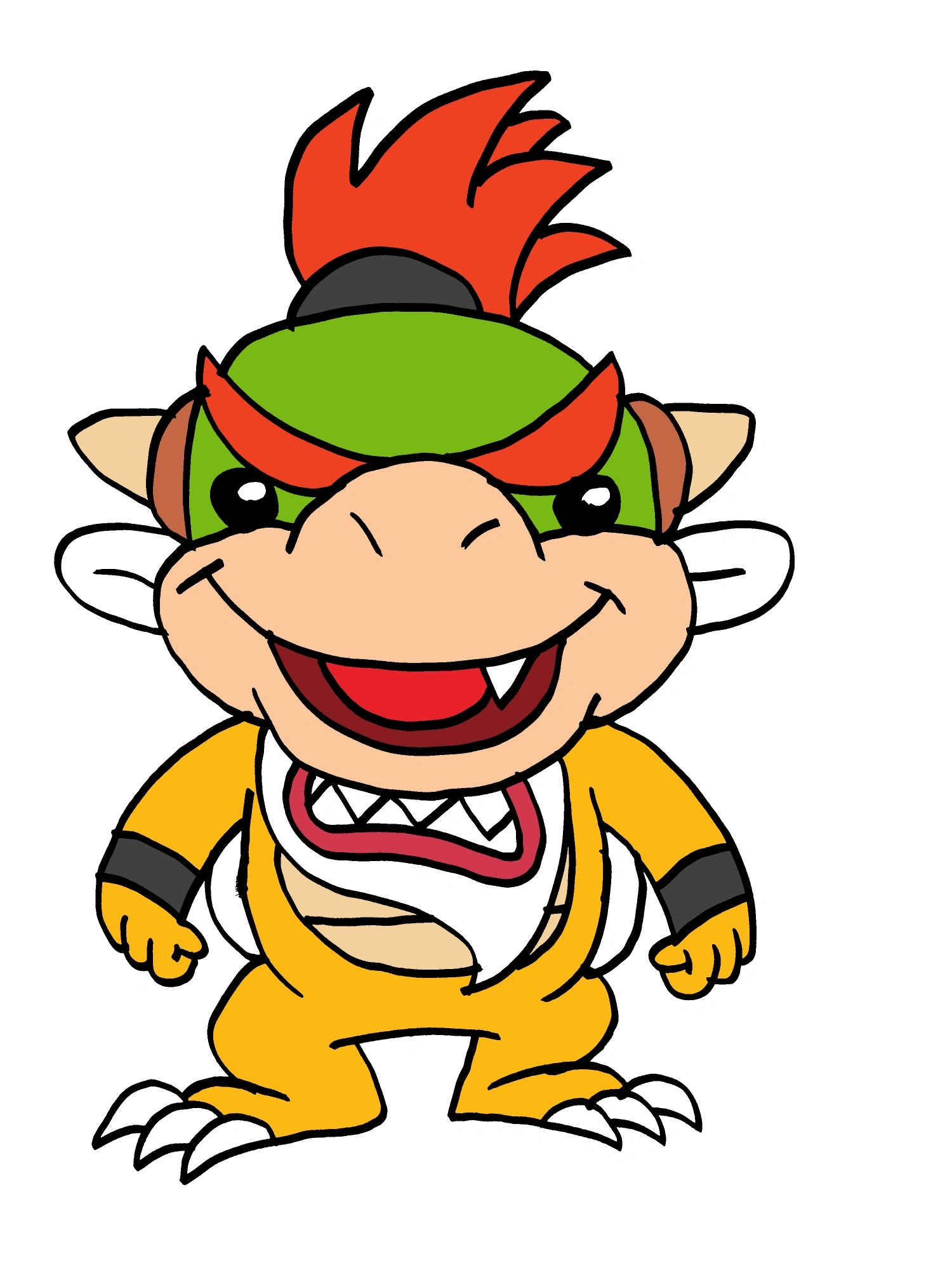 My drawing of Bowser Jr | Fandom