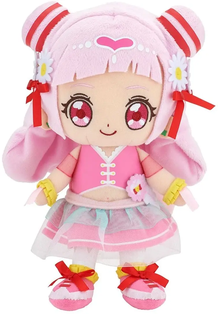 I like how the plushies of Cure Sky, Cure Prism and Cure Wing look just like the HUGtto plushies ...