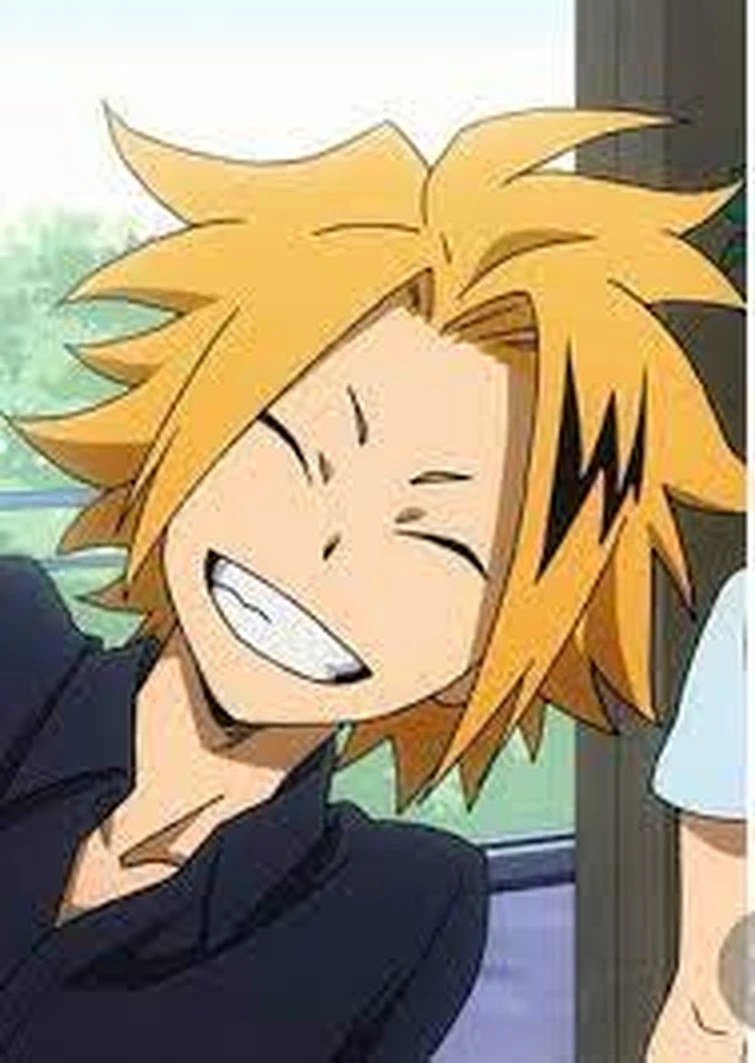 I just realized That kaminari means lightning in Japanese thats why his ...