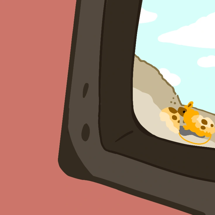 First ever chibi drawing lol ( a puffwump in the oasis and that is in a ...