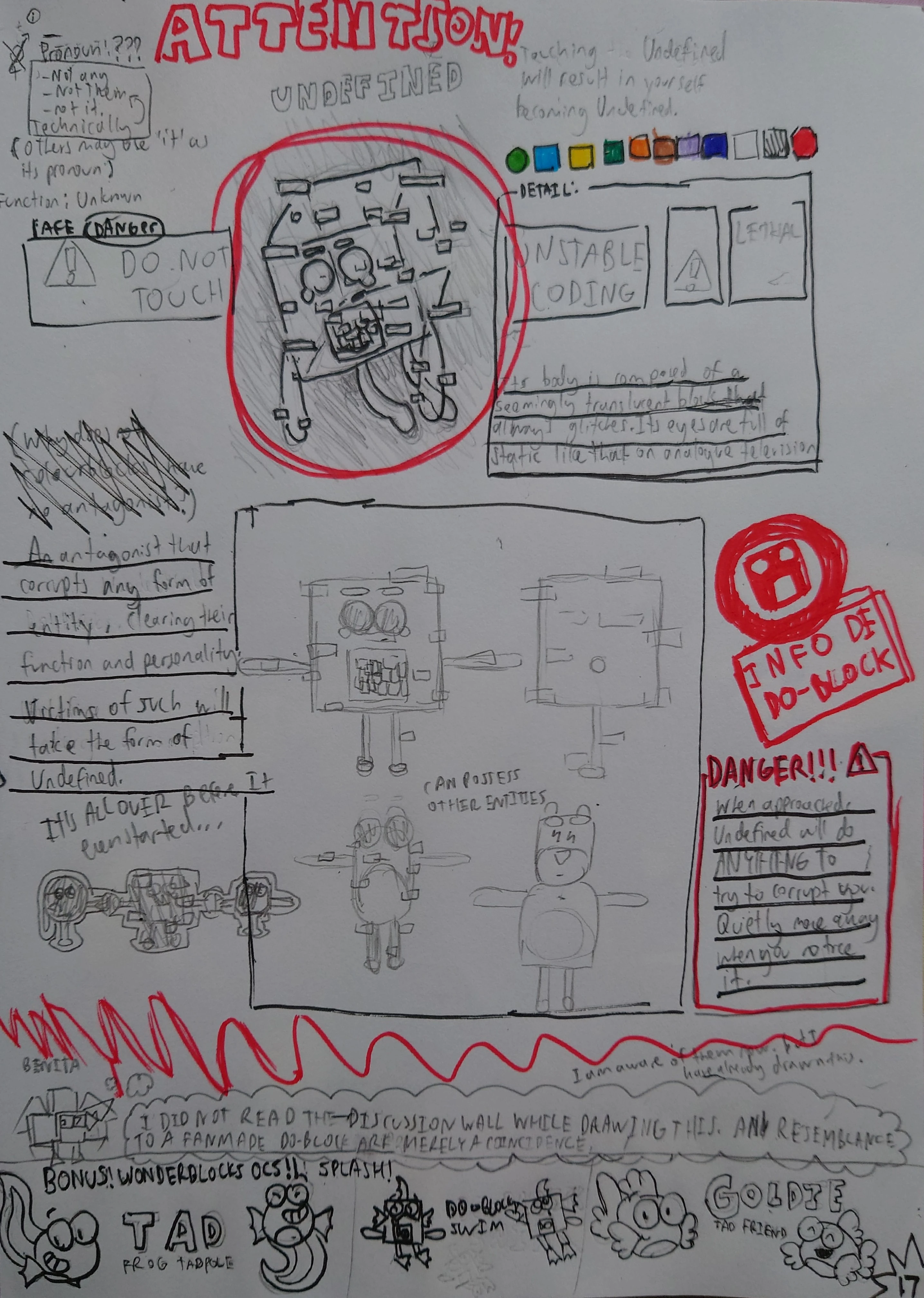 Doodle Time... a peculiar Do-Block!? | Fandom