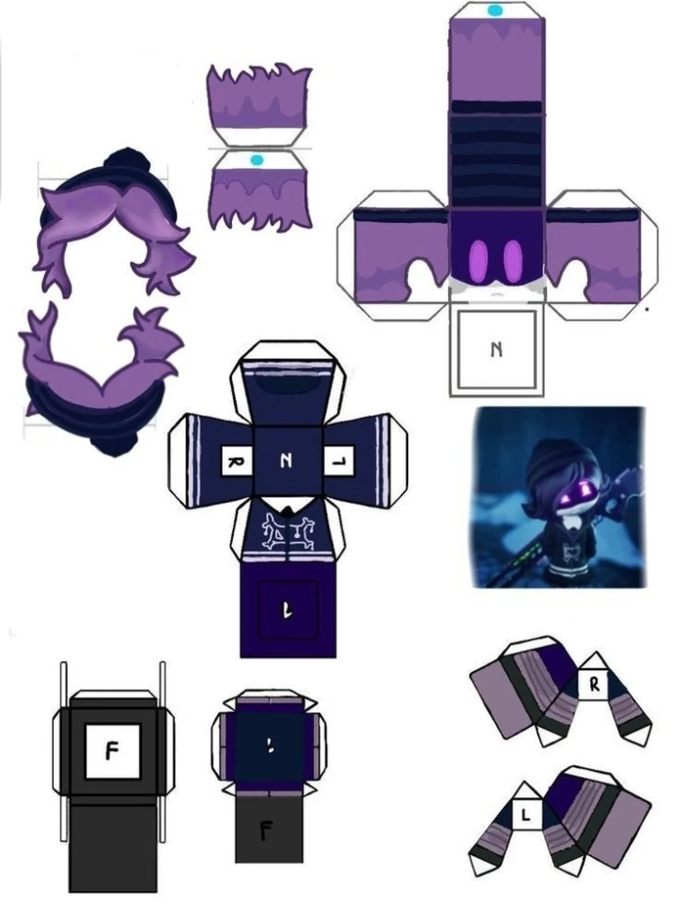 papercraft figures done. | Fandom