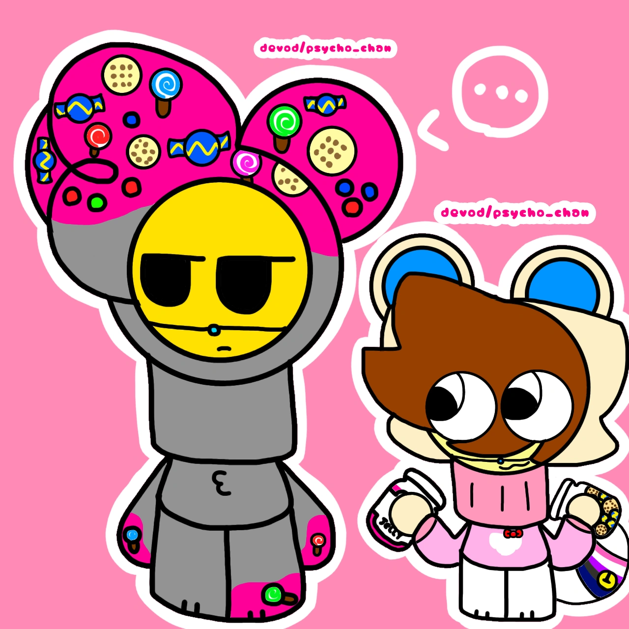 Psycho Bear,more candys! | Fandom