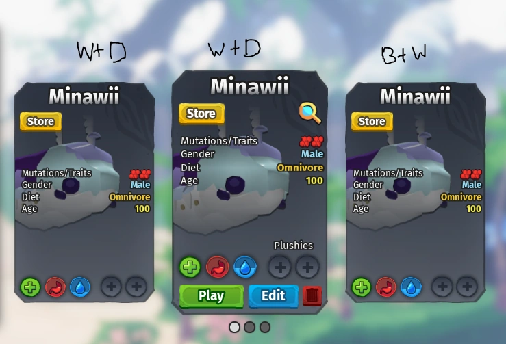 Selling/trading 3 dbl red minawiis | Fandom