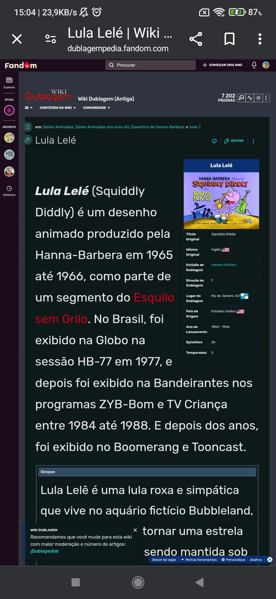 Alguém pode transferir essa página para Dublapedia | Fandom