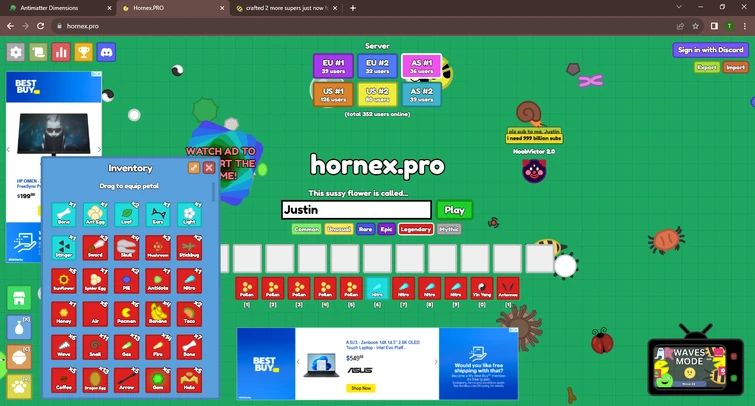 crafted 2 more supers just now from hornex hyper waves | Fandom
