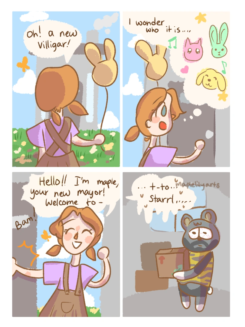 when a new villager moves in and u expect it to be cute 🥲 | Fandom