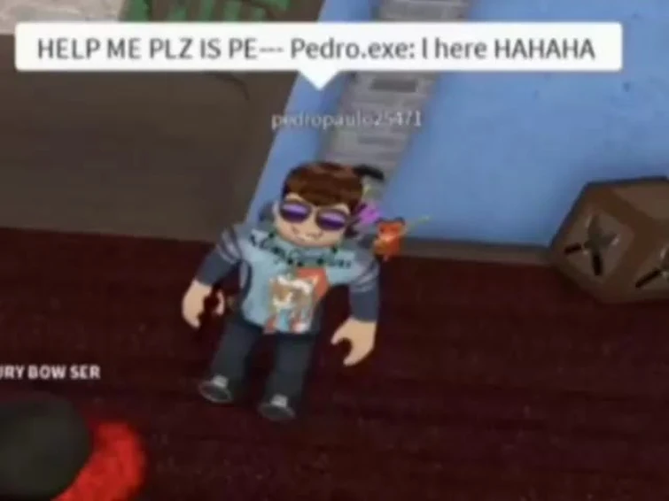HELP ME PLZ IS PE--- Pedro.exe: I here HAHAHA | Fandom