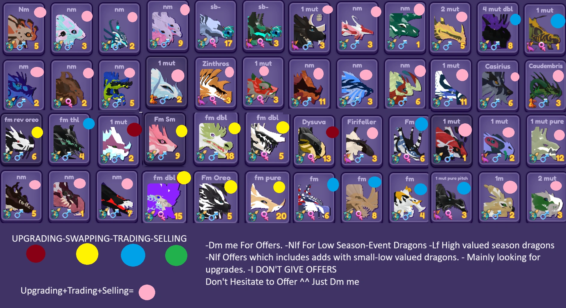 **For Upgrades, Looking For Good Ss Dragons (Amaris and etc.) (Looking ...