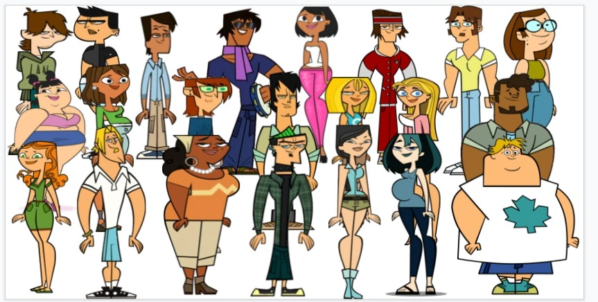 My Total Drama Series Cast Older (Original 22) | Fandom