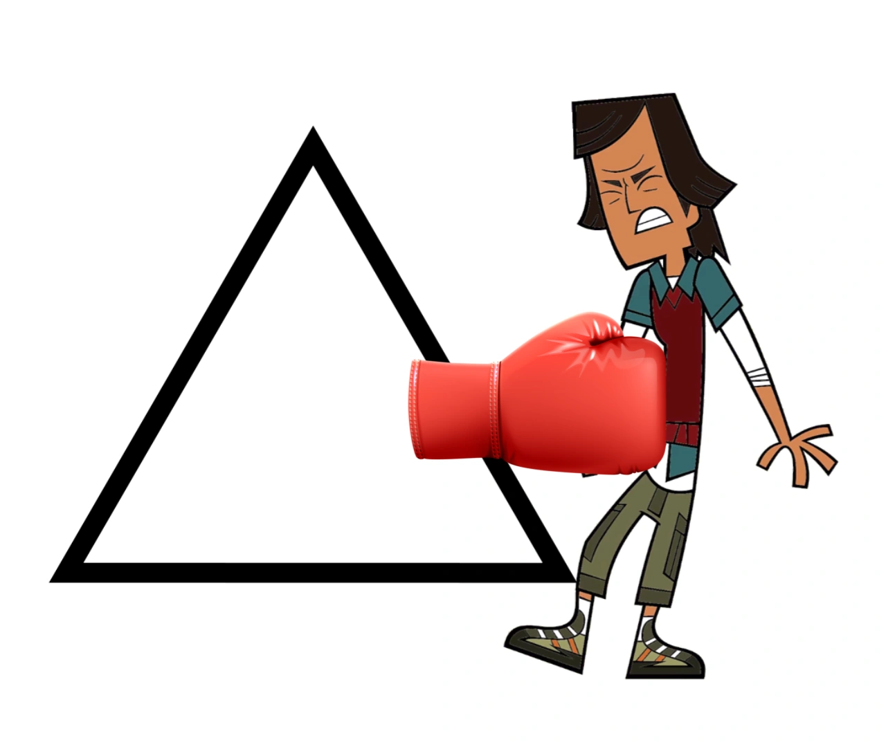 Noah getting hit by a triangle | Fandom