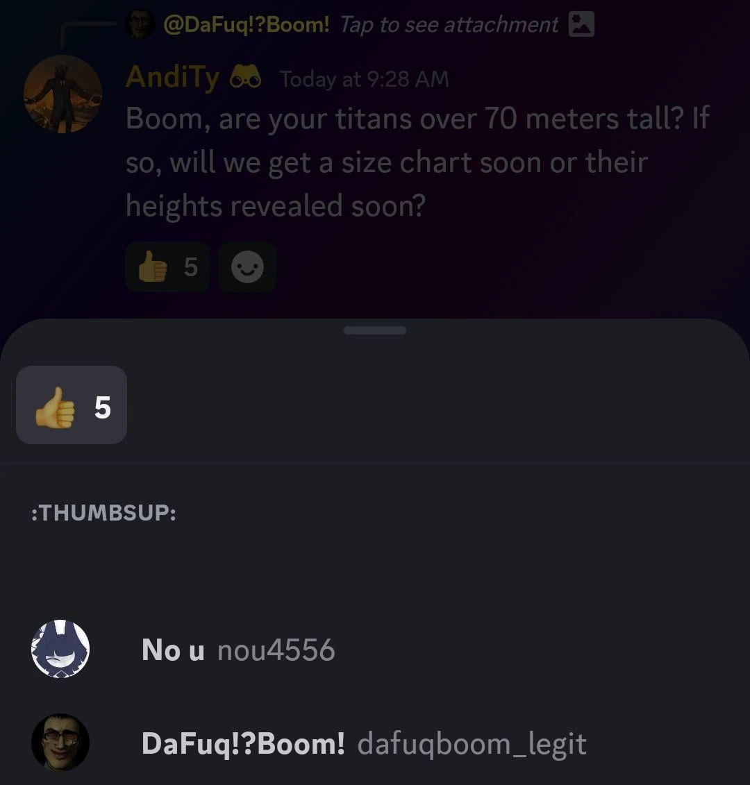 The Titans' Sizes | Fandom