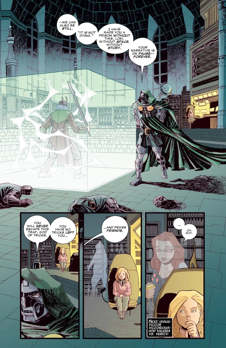 What is Doctor Doom's "narrative freezer"? | Fandom