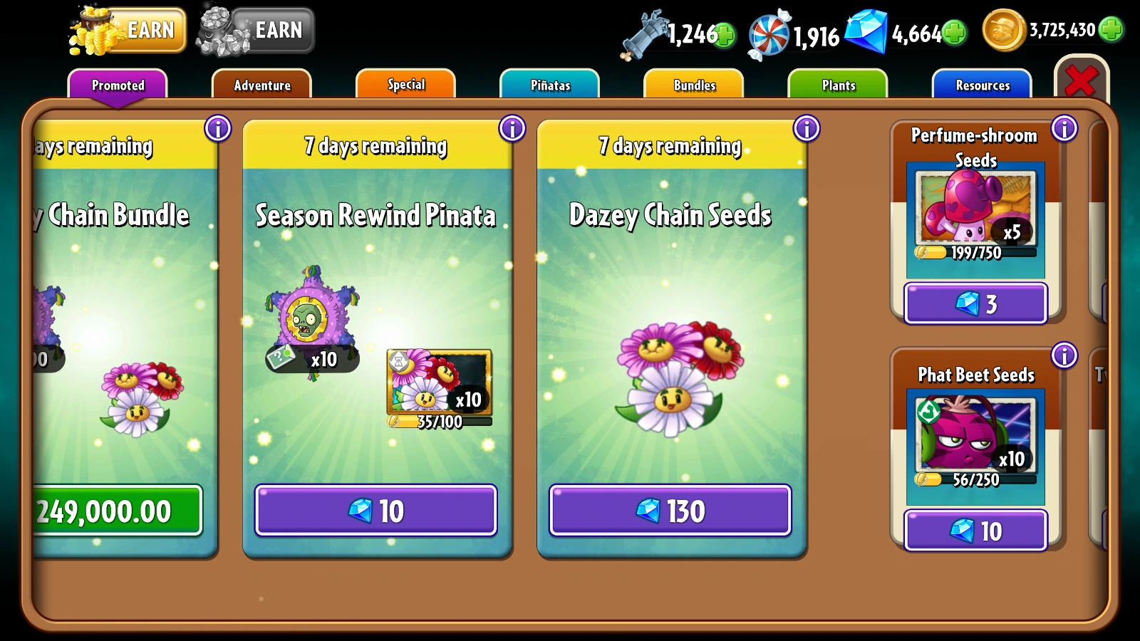 Instant Unlock Dazey Chain 130 gems | Fandom