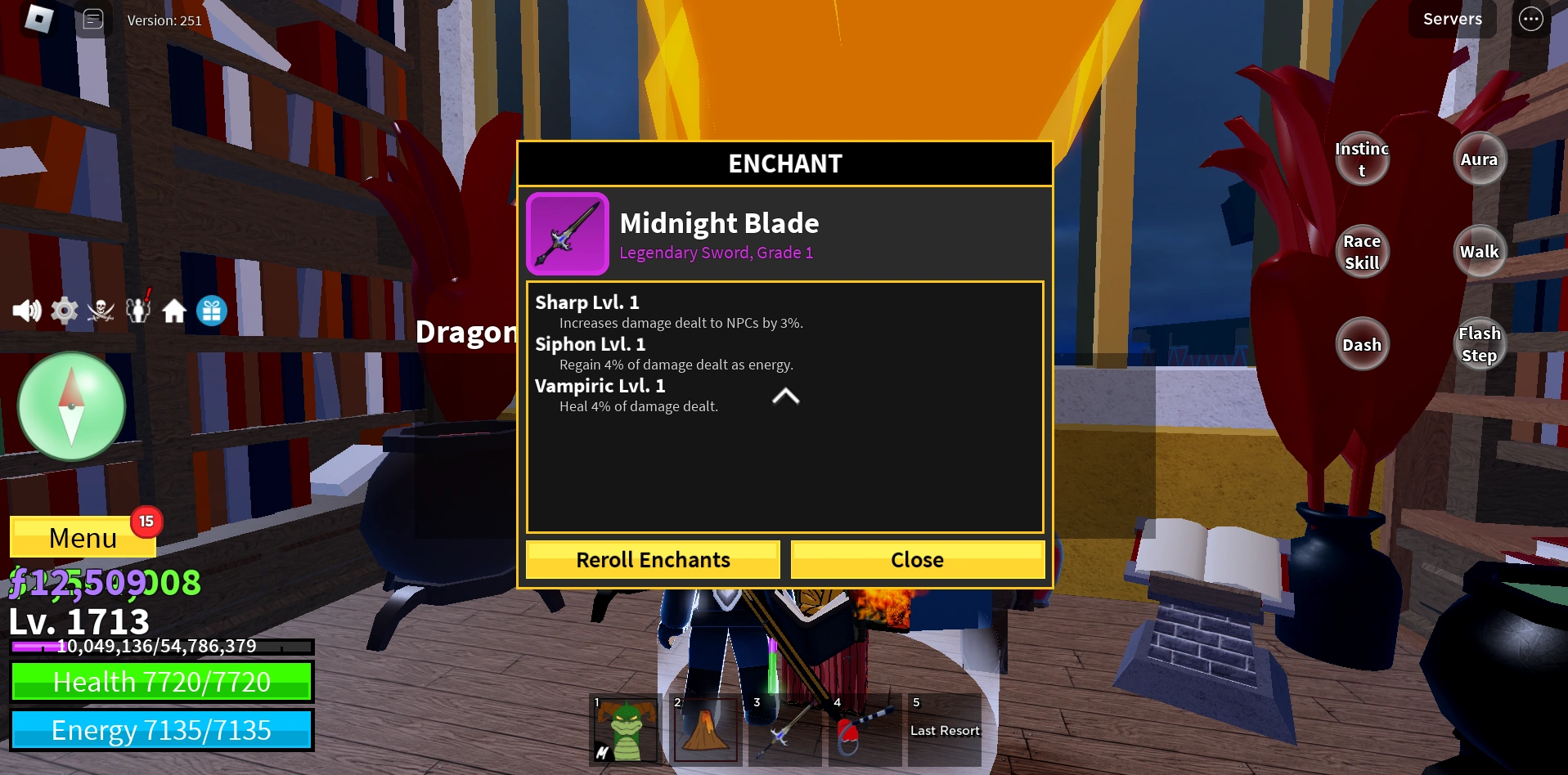 tried enchanting my midnight blade, is this good?(btw I used common ...