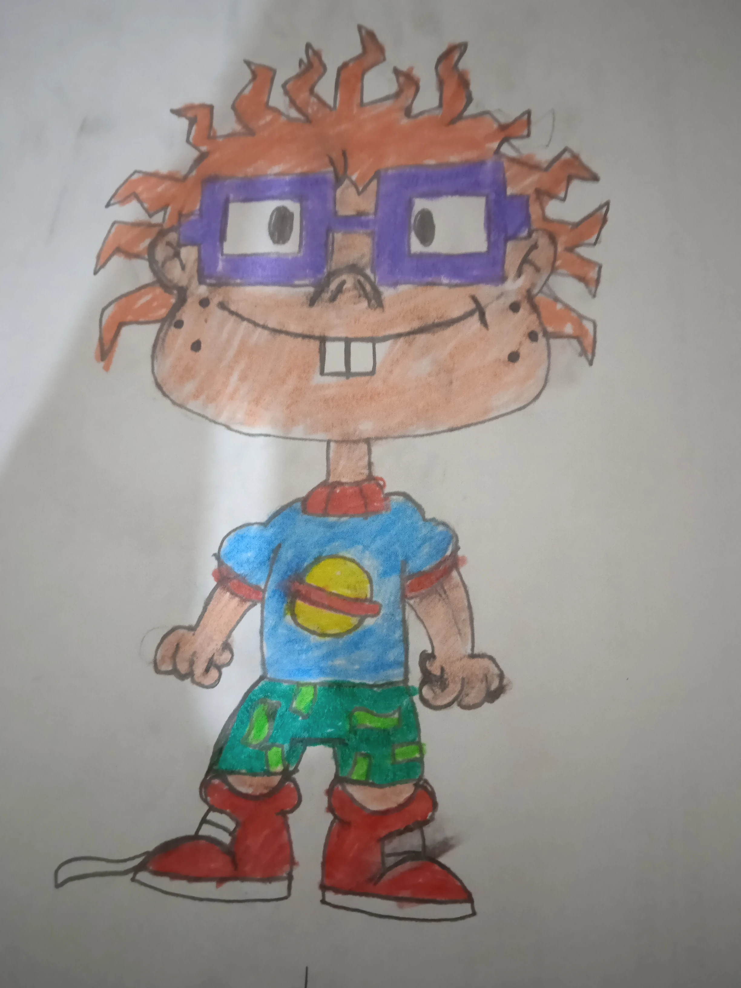 My drawing of Chuckie | Fandom