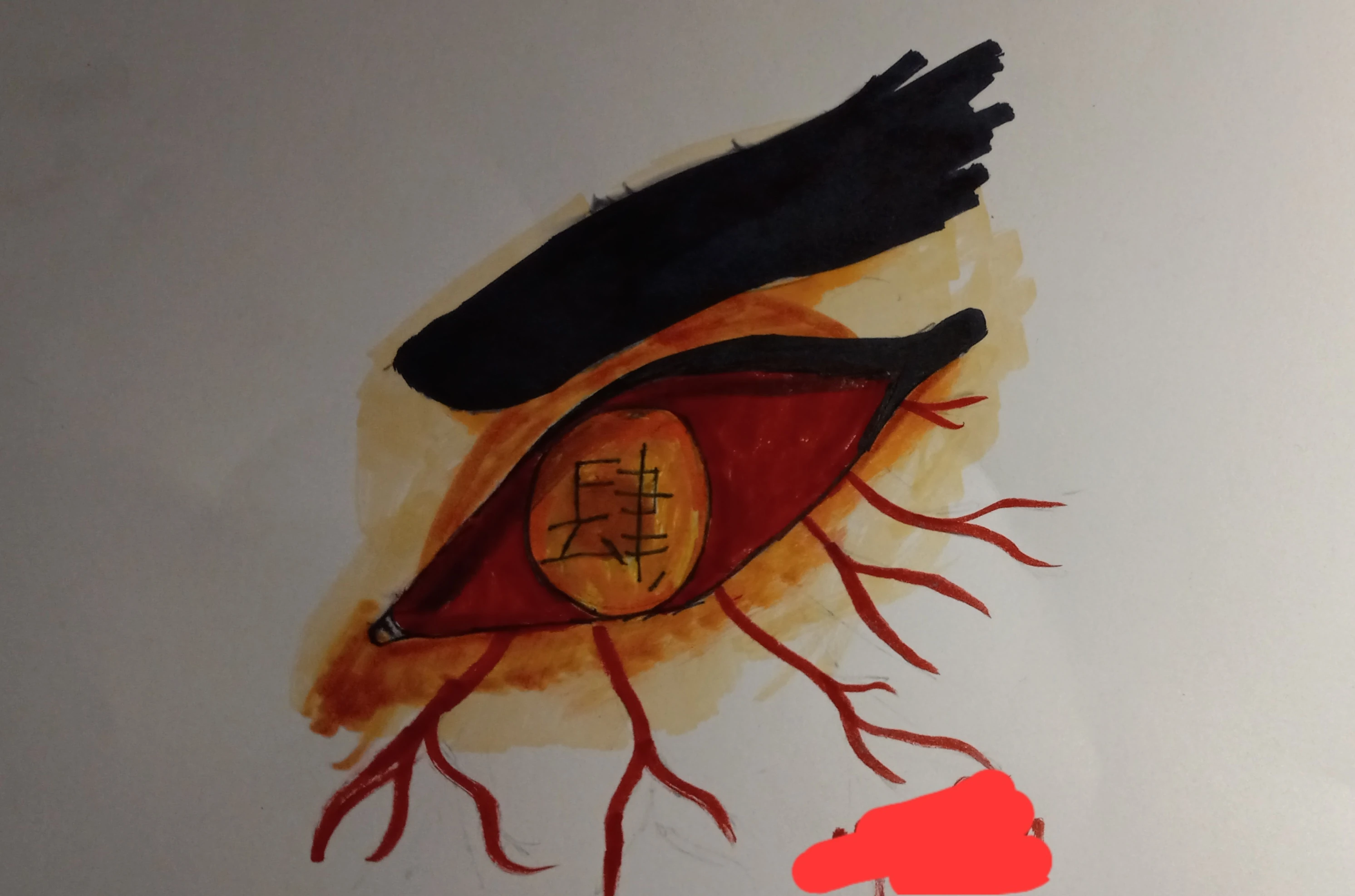 Hatengu eye drawing | Fandom
