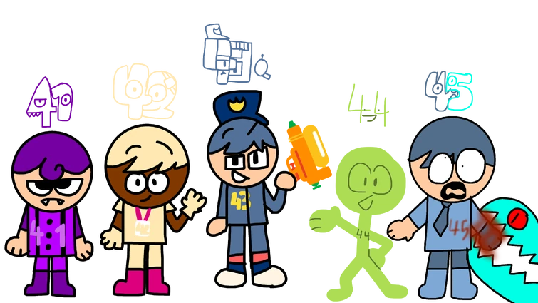 Number Lore as Humans (5/5) + BONUS | Fandom