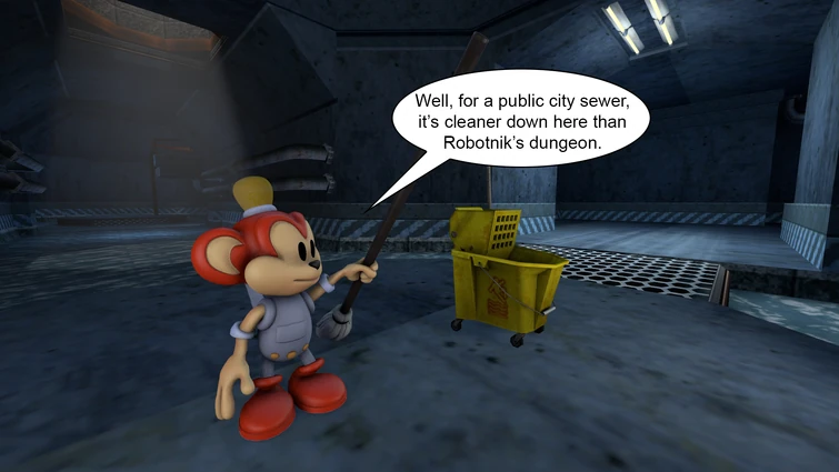 First class scrub monkey here! | Fandom