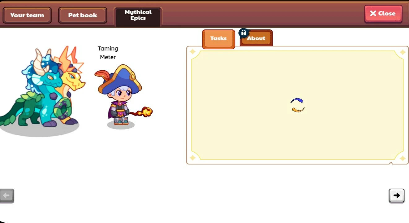 Some Glitches In The Mythical Epics Tab | Fandom