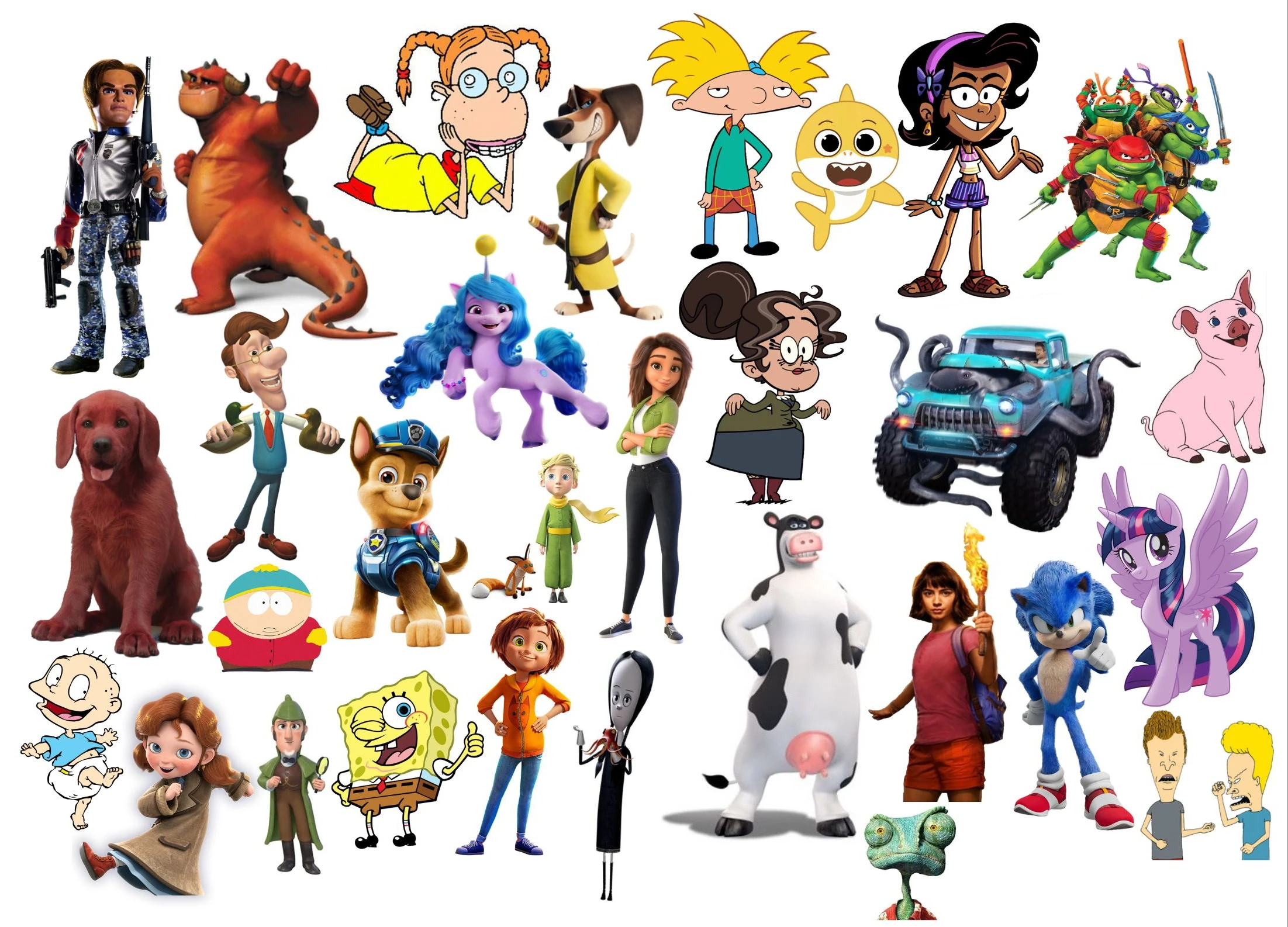 Art for the end credits of ‘IF’ by Paramount Animation Studio. ️ | Fandom