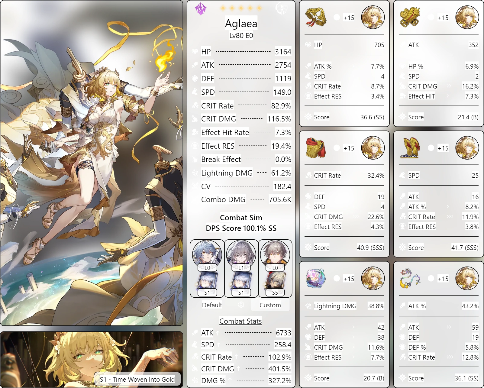 Aglaea's New Build Update | Fandom