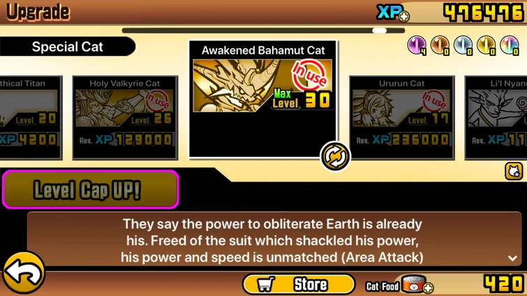 Awakened Bahamut cat time | Fandom