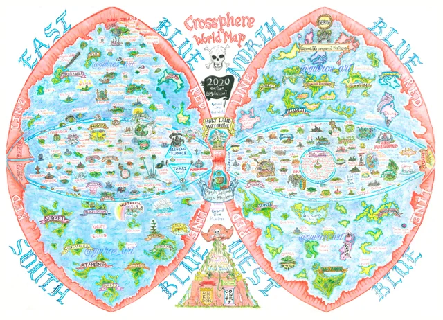 Map of the One Piece world I found on Reddit | Fandom
