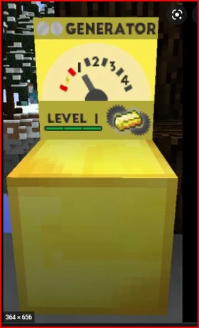 Generator: Gold | CubeCraft Games Wiki | Fandom