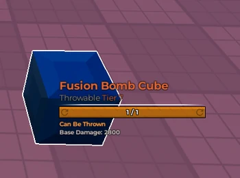 Fusion bomb | Modded Cube Combination Official Wiki | Fandom