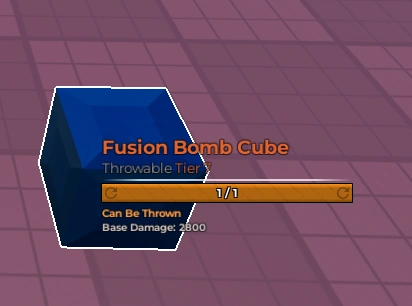 Fusion bomb | Modded Cube Combination Official Wiki | Fandom