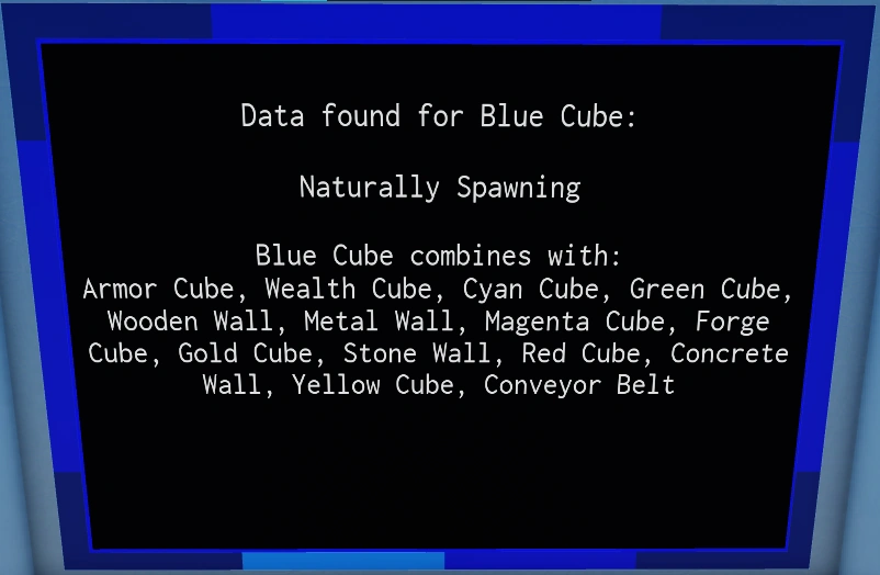 Blue cube | Modded Cube Combination Official Wiki | Fandom
