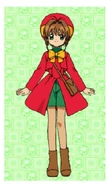 Red Winter Coat Outfit | Cardcaptor Sakura Wiki | Fandom
