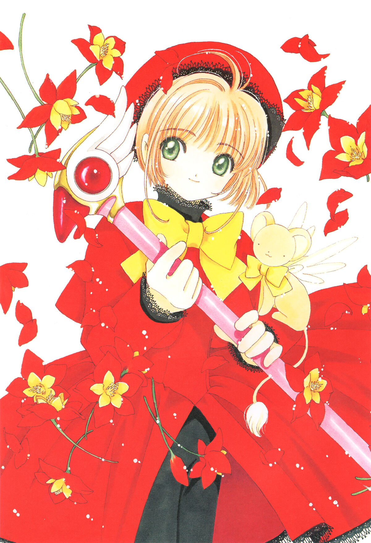 Red Winter Coat Outfit | Cardcaptor Sakura Wiki | Fandom