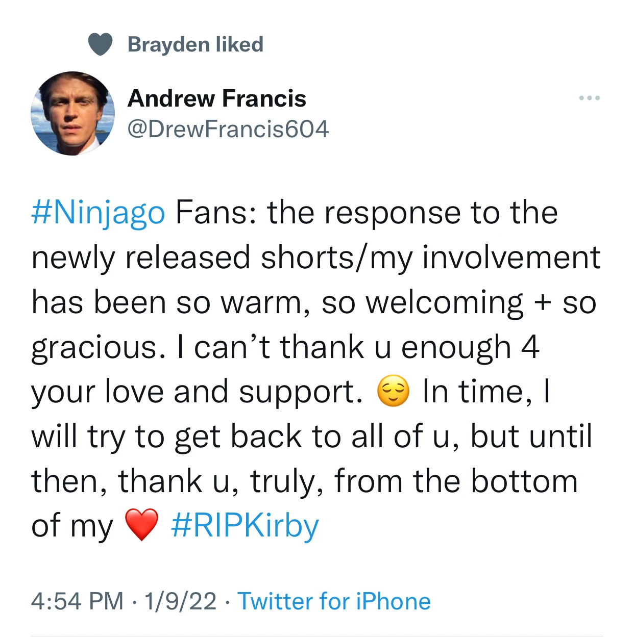 You’re welcome Andrew! | Fandom