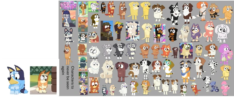 Bluey and Bingo sad | Fandom