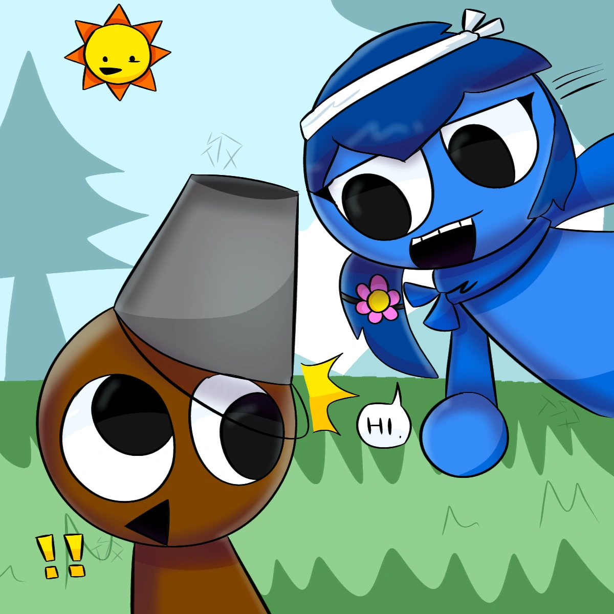 brud and xarlette art thing | Fandom