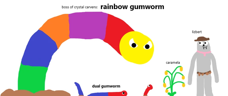 rainbow gumworm | Fandom
