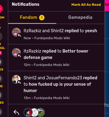 notification glitch again💀 | Fandom