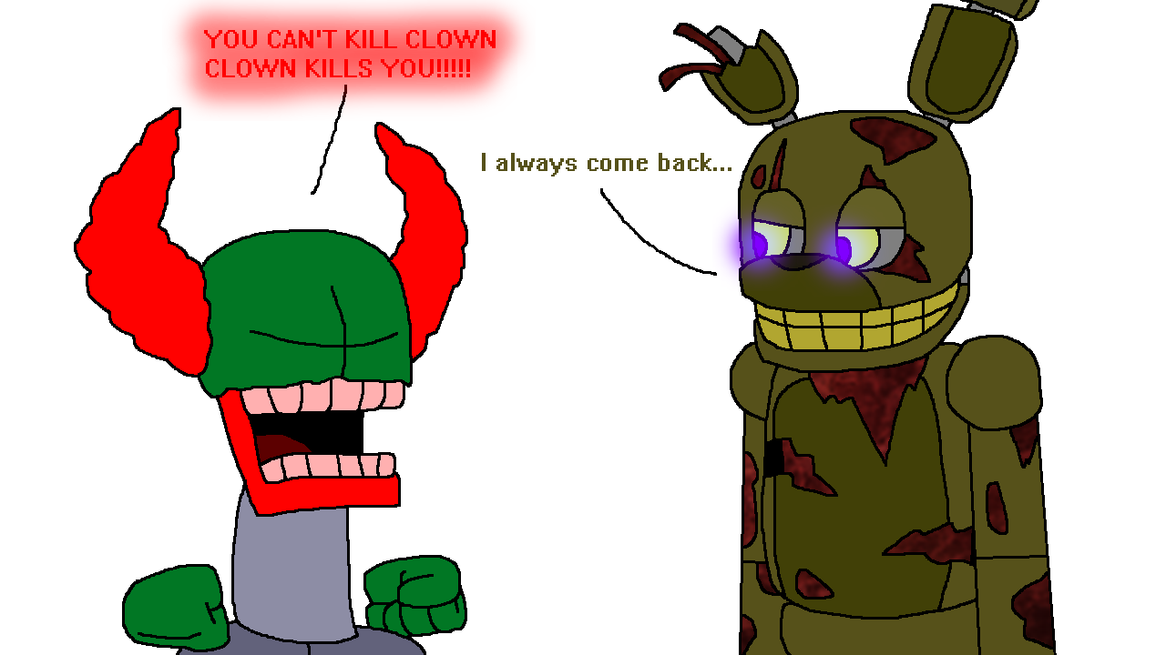 Tricky the Clown and Springtrap 🤡🐰 | Fandom